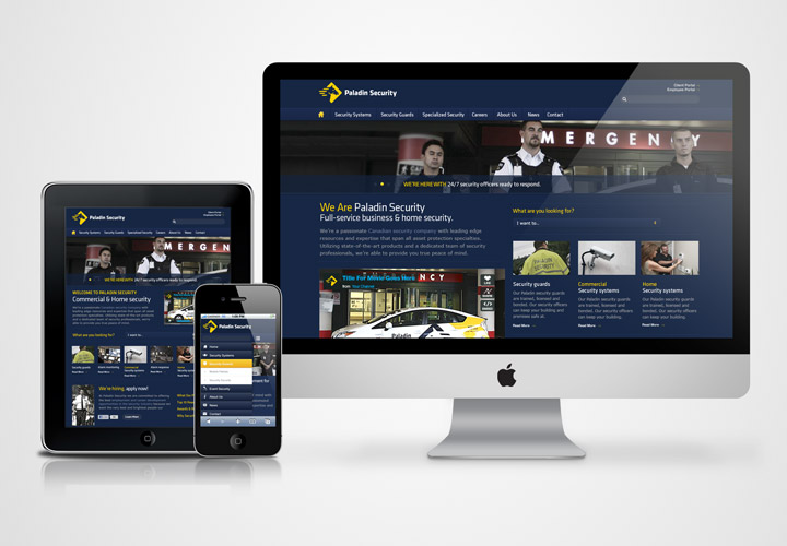 Brand And Web Development For Paladin Security | Straydog