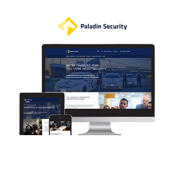 Brand & Web Design For Paladin Security & PalAmerican | Straydog
